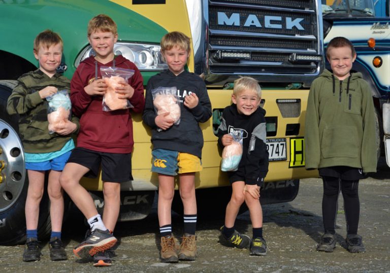 Trucks on display – Little Trucker Down Under